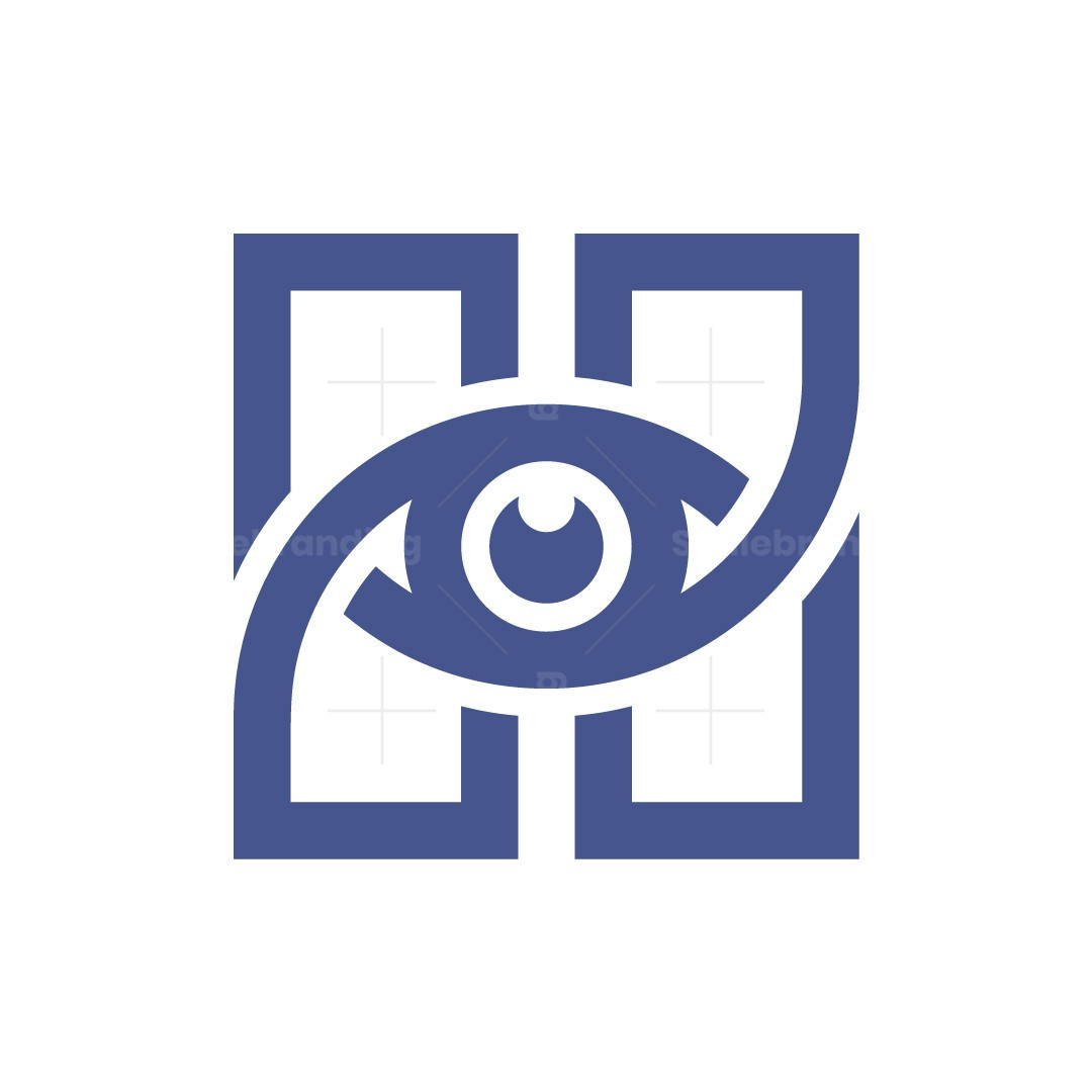 Letter H Camera Eye Logo | Scalebranding