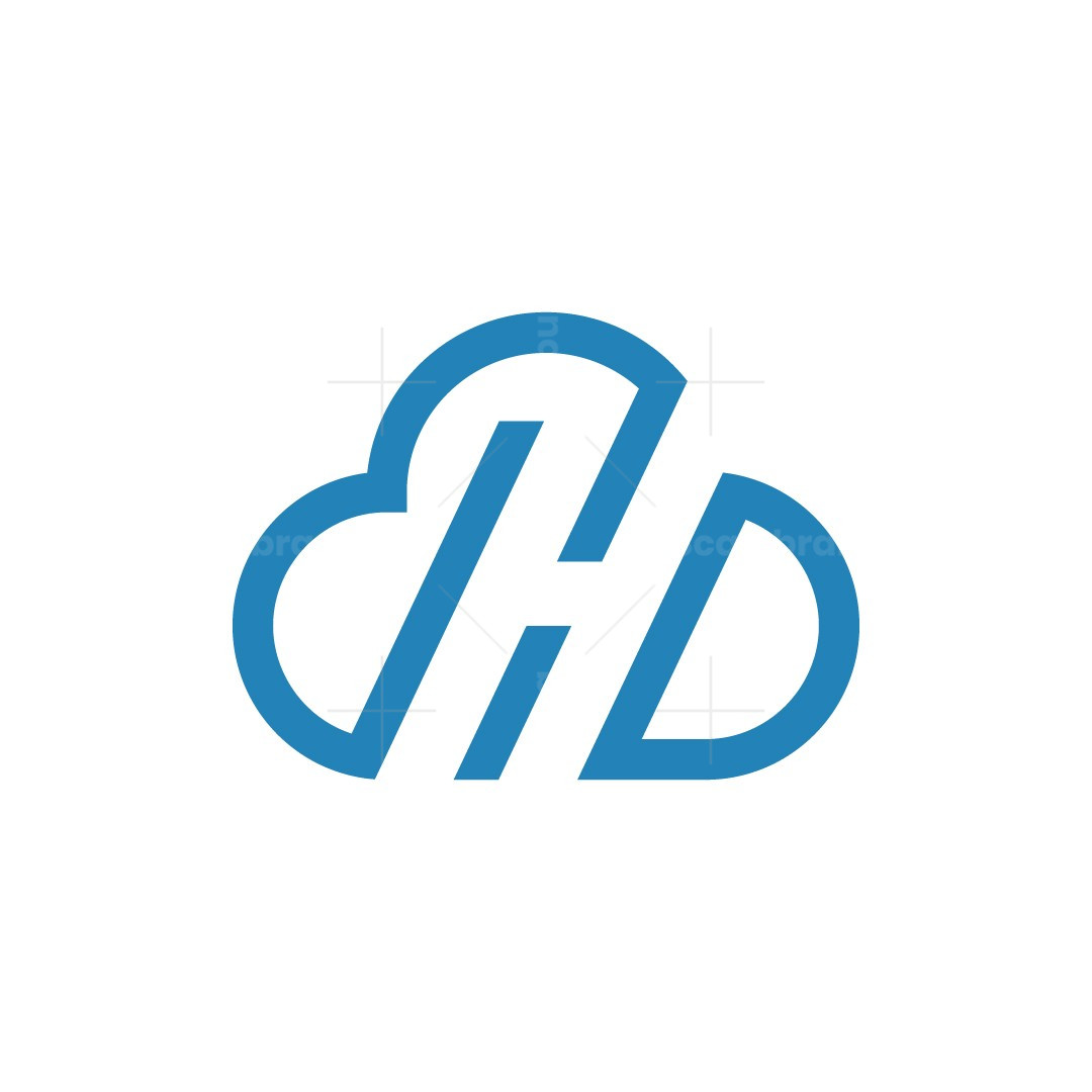 Letter H Cloud Logo | Scalebranding