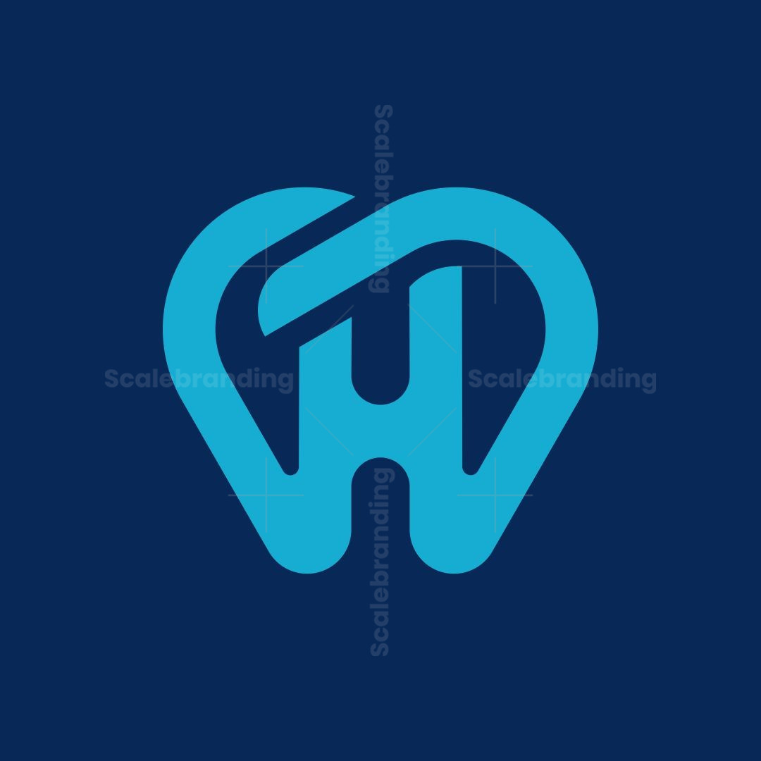 Letter H Dental Logo | Scalebranding