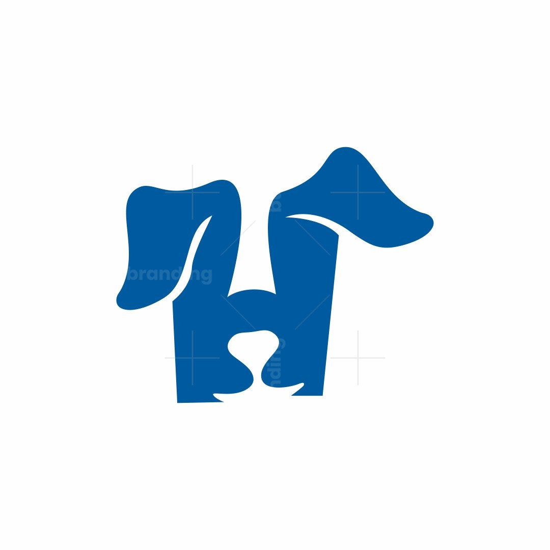 Letter H Dog Logo | Scalebranding