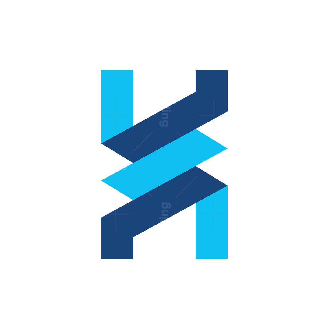 Letter H Drill Logo | Scalebranding