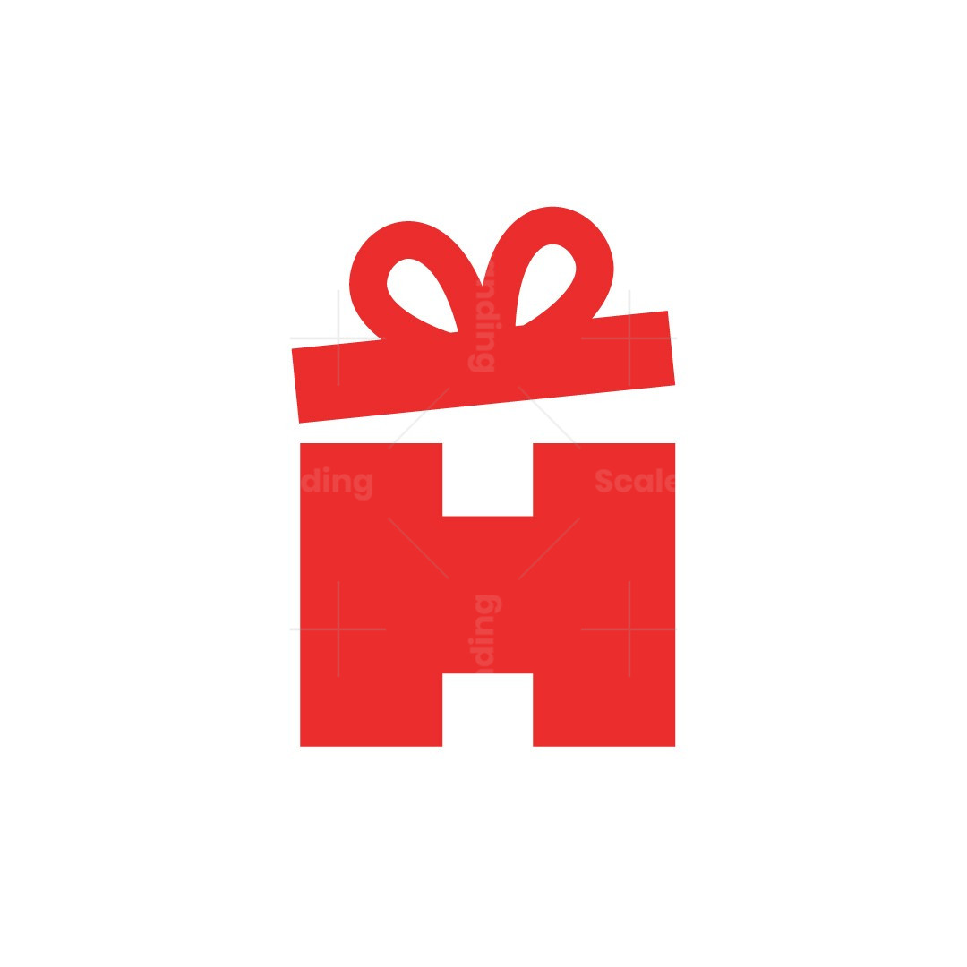 Letter H Gift Logo | Scalebranding