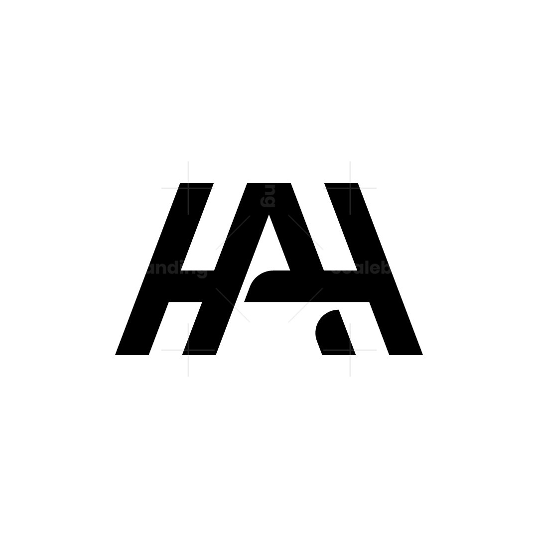 Letter HA Monogram Logo | Scalebranding