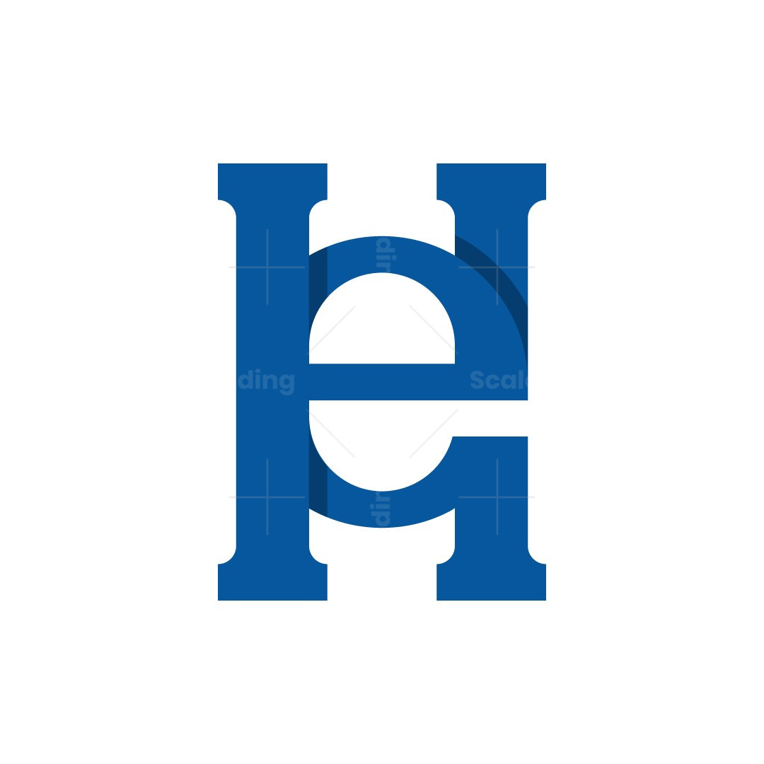 Letter HE Monogram Logo | Scalebranding