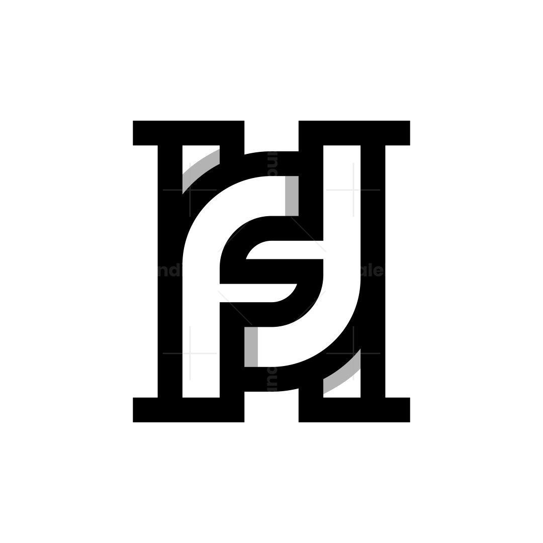 Letter HF Initial FH Identity Logo | Scalebranding