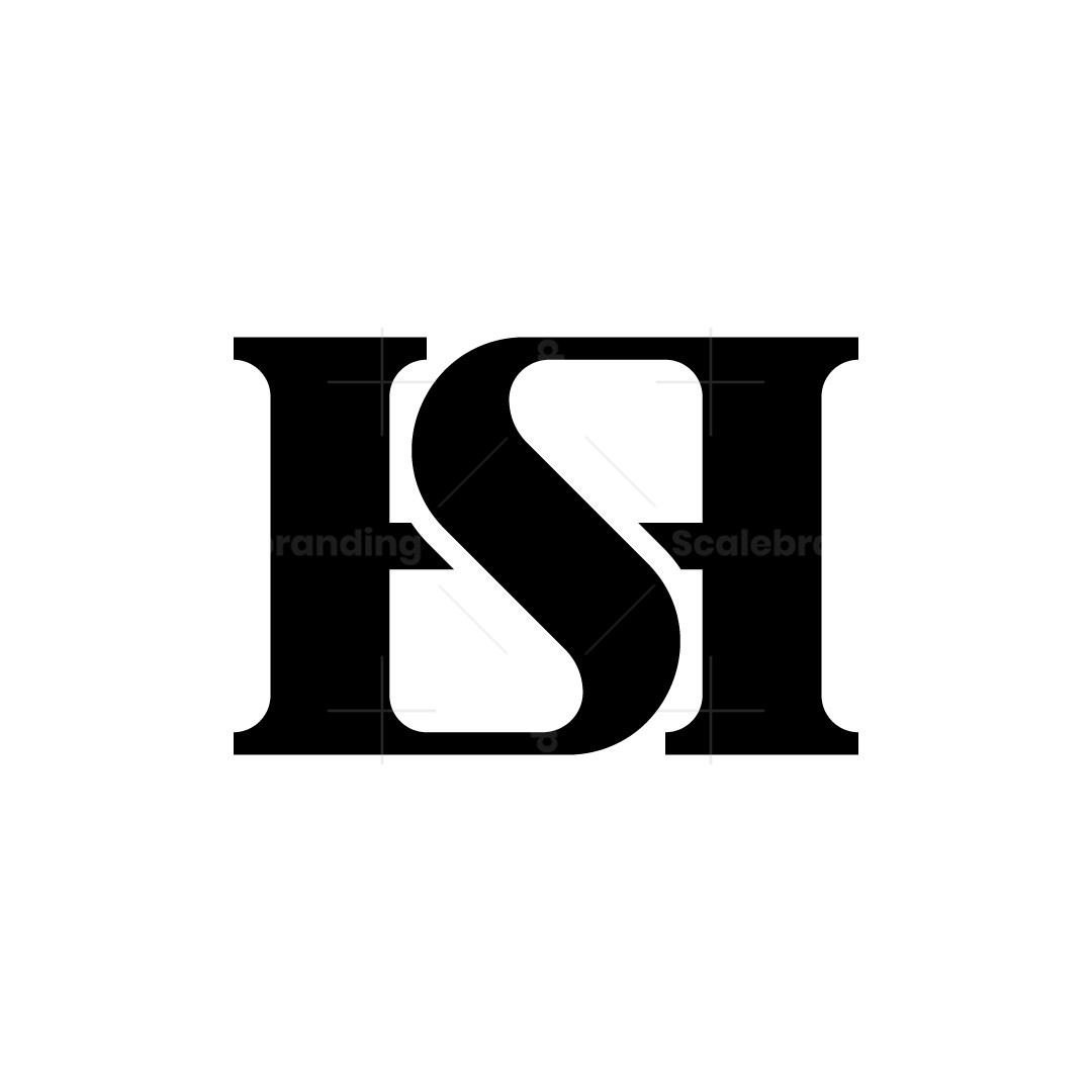 Letter HS or SH Monogram Logo | Scalebranding
