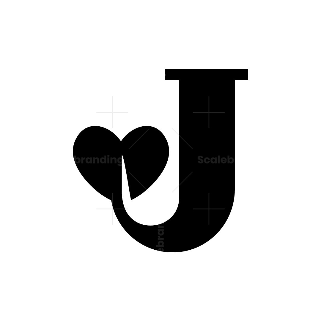 Letter J Love Logo | Scalebranding