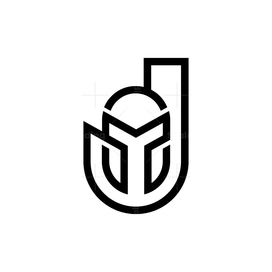 Letter J Spartan Logo | Scalebranding