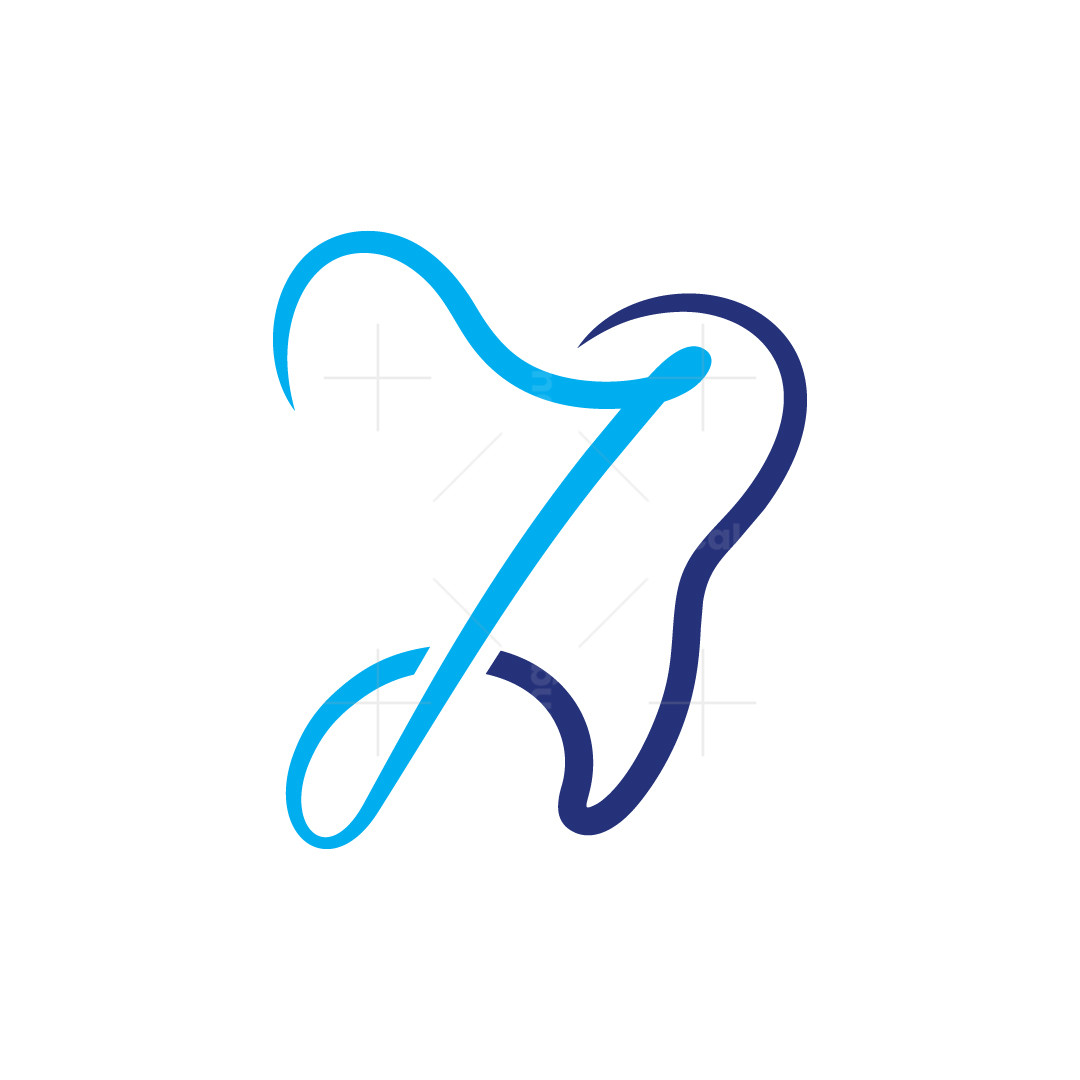 Letter J Tooth Logo | Scalebranding