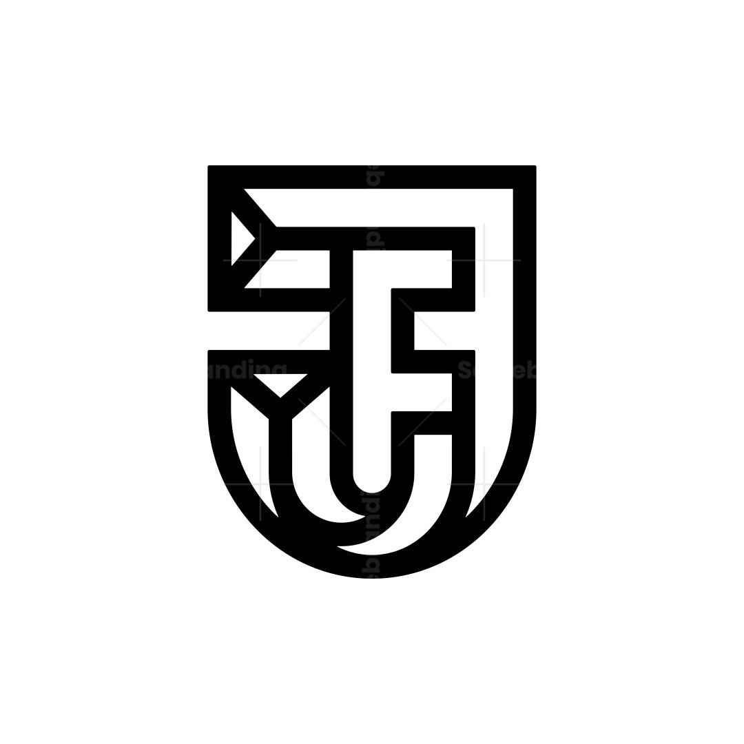 Letter JF FJ Logo | Scalebranding