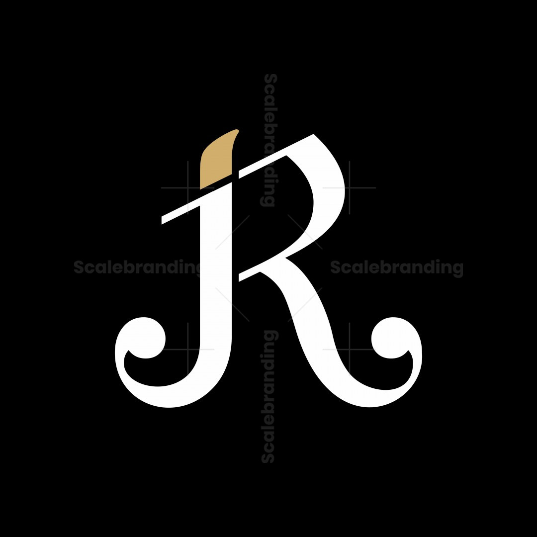 Letter JR or R Logo | Scalebranding