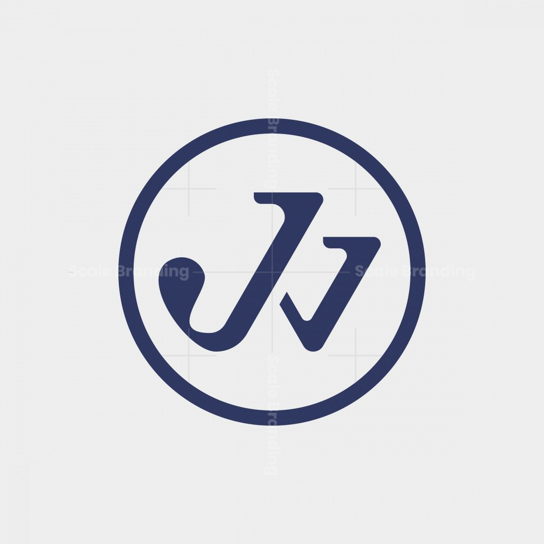 Letter JW logo initial | Scalebranding