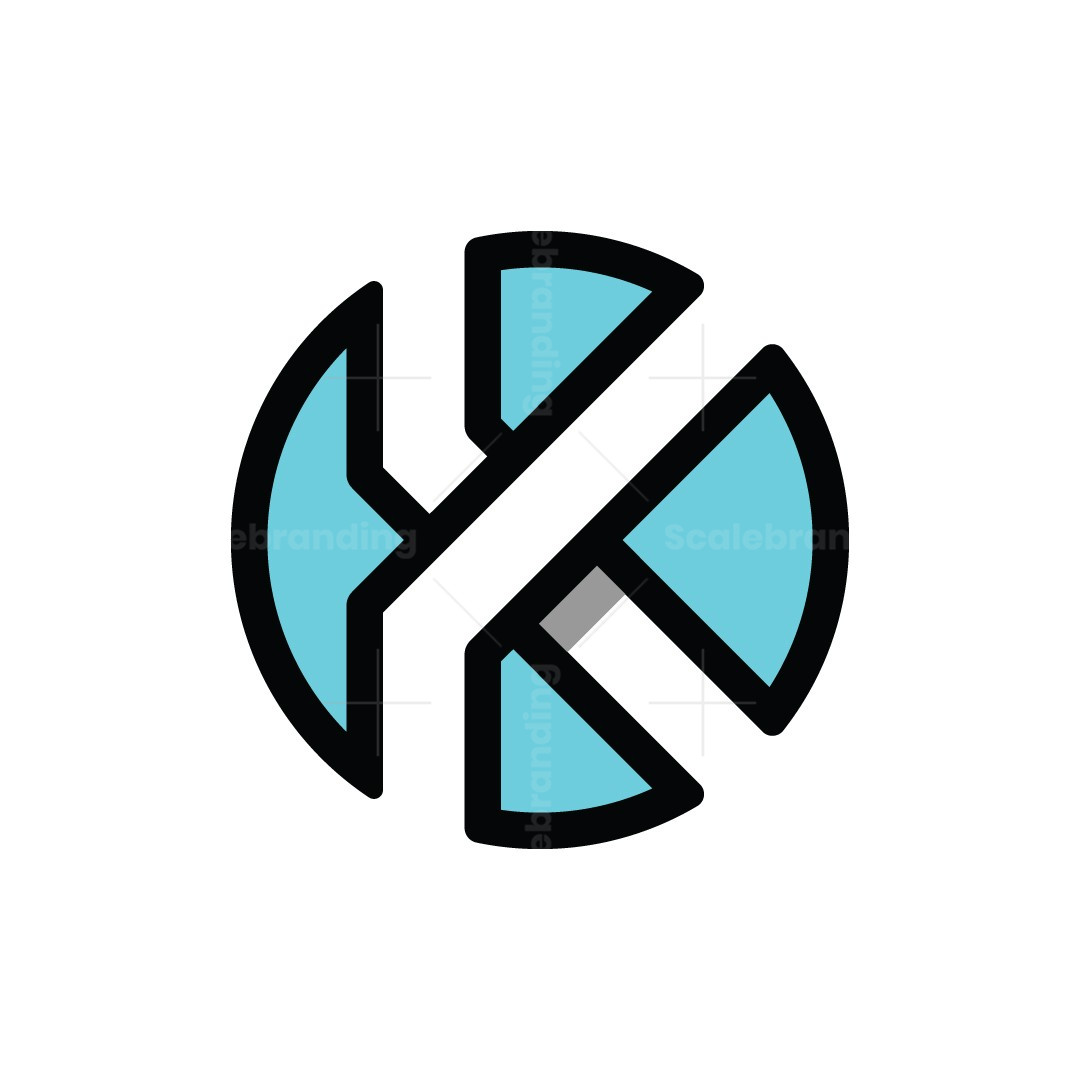 Letter K Circle Logo | Scalebranding