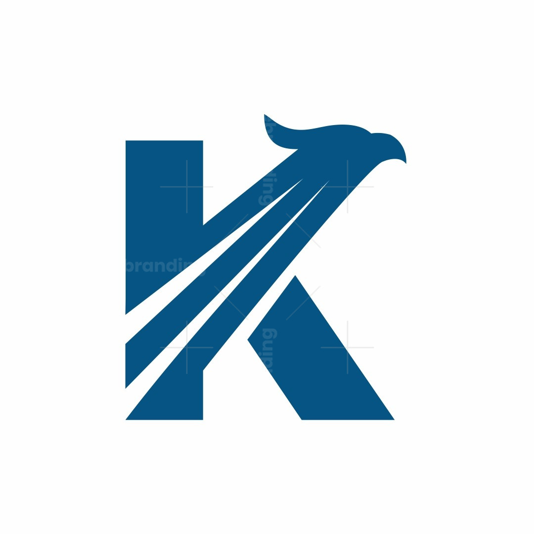 Letter K Eagle Logo | Scalebranding