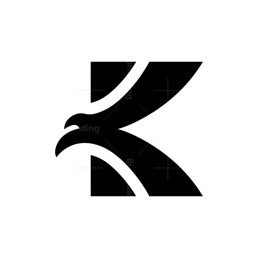 Letter K Eagle Logo | Scalebranding
