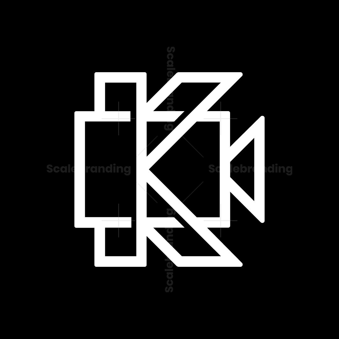 Letter K Film Camera Logo | Scalebranding