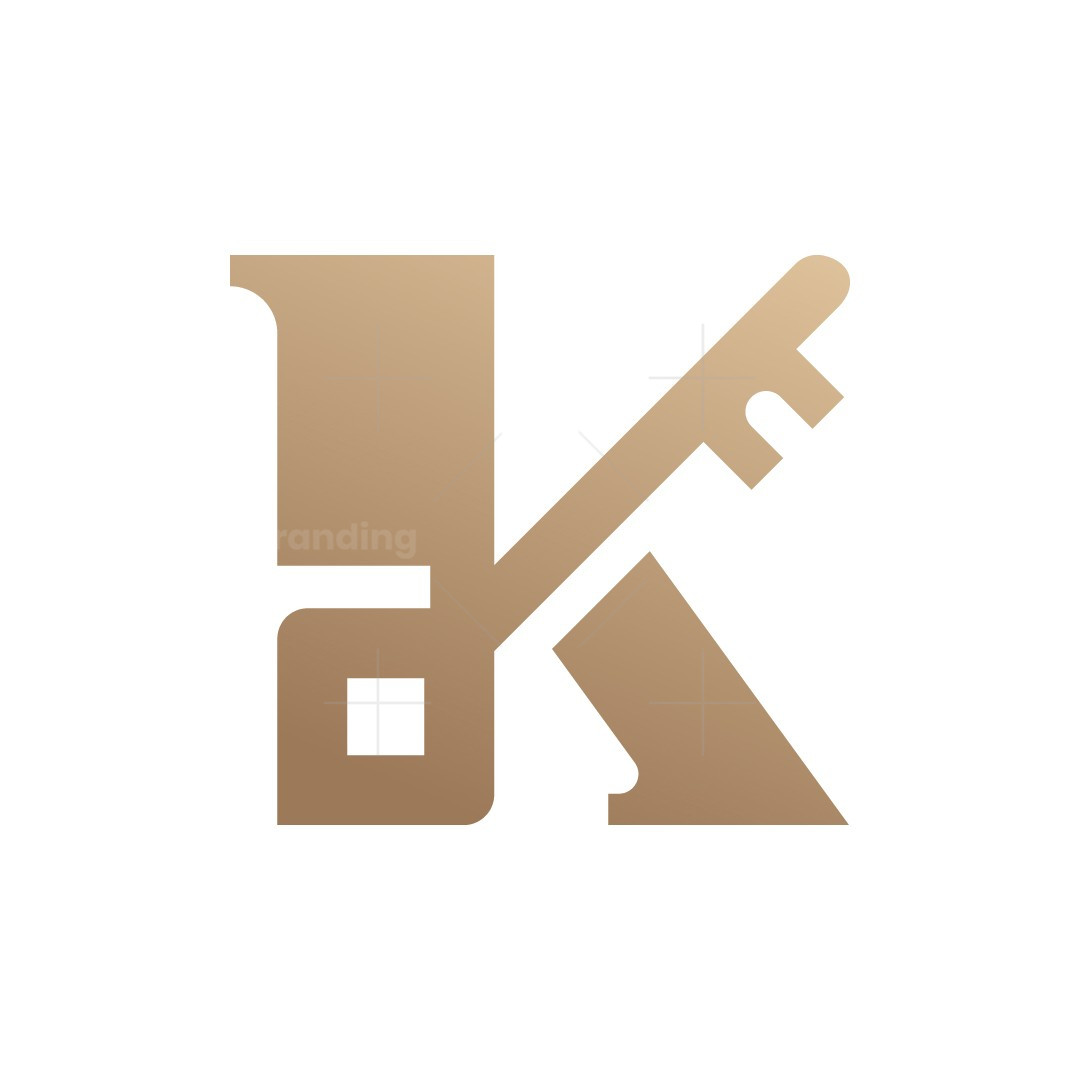 Letter K Key Logo | Scalebranding
