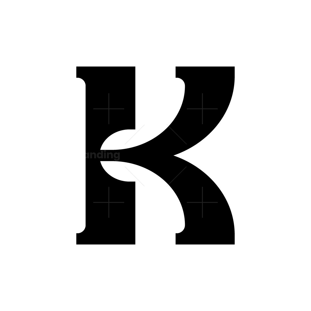 Cool Letter K Logo Brandende Letter K In Brand, Geïsoleerd Op Zwarte