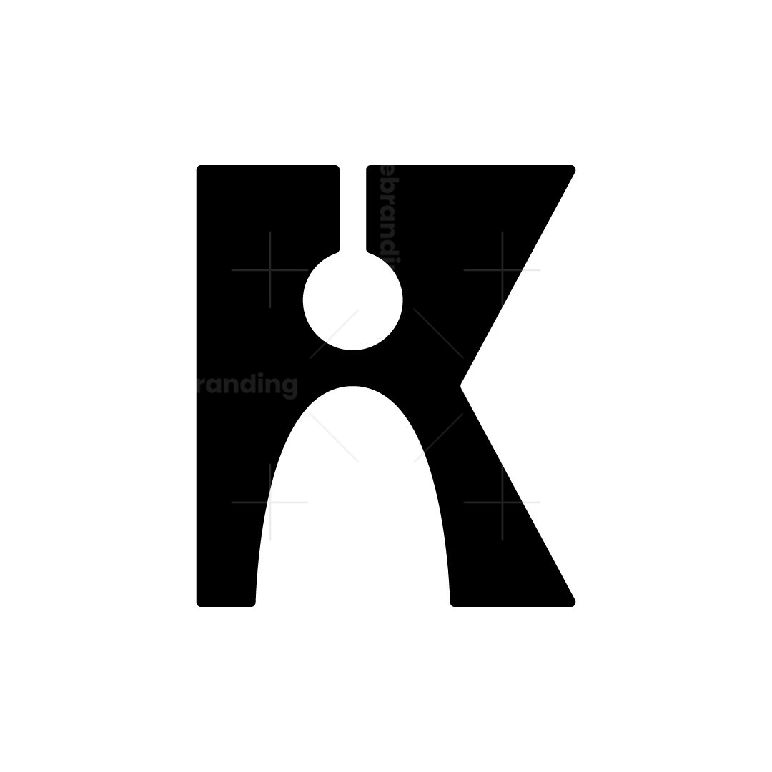 Letter K Person Logo | Scalebranding
