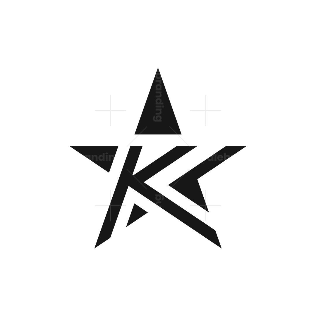Letter K Star Logo | Scalebranding