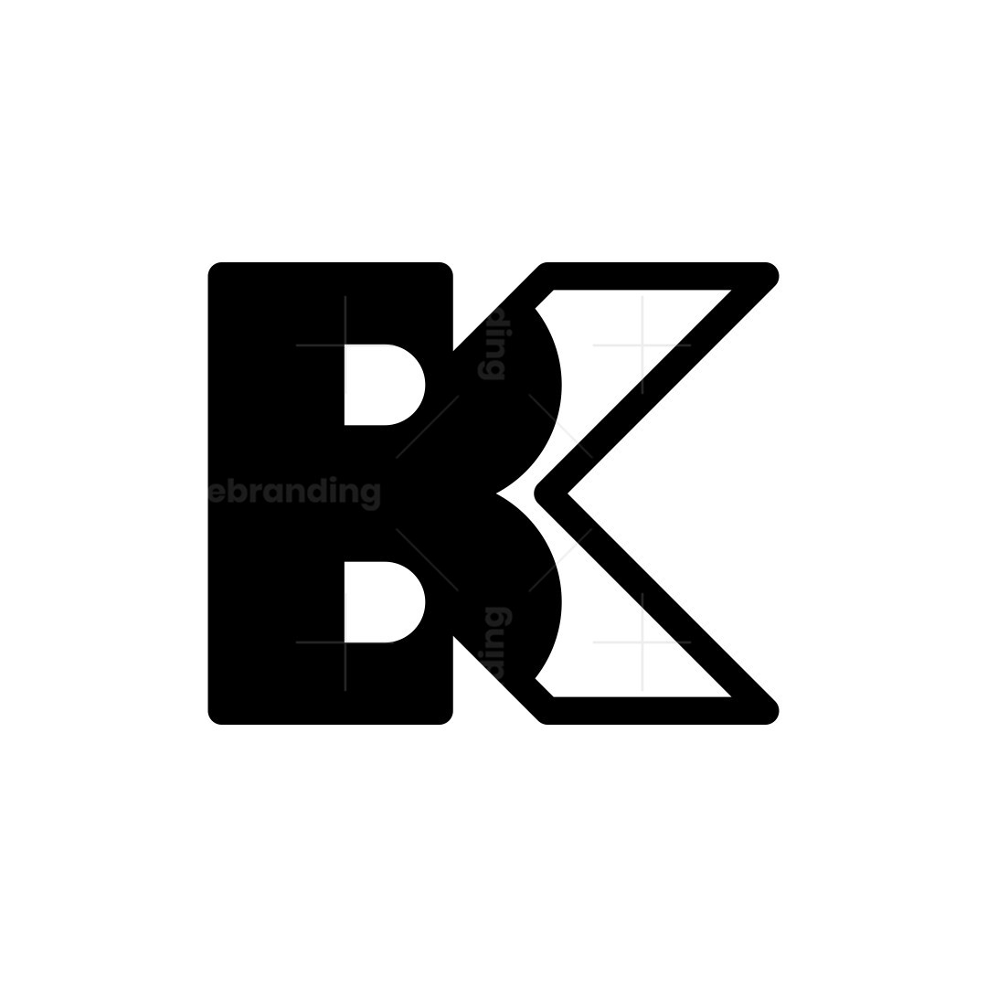 Letter KB BK Monogram Logo | Scalebranding