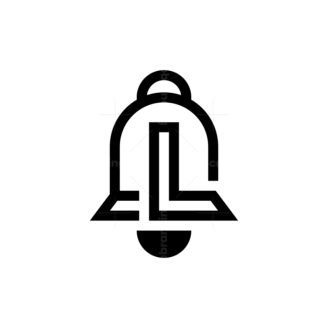 Letter L Bell Modern Logo | Scalebranding