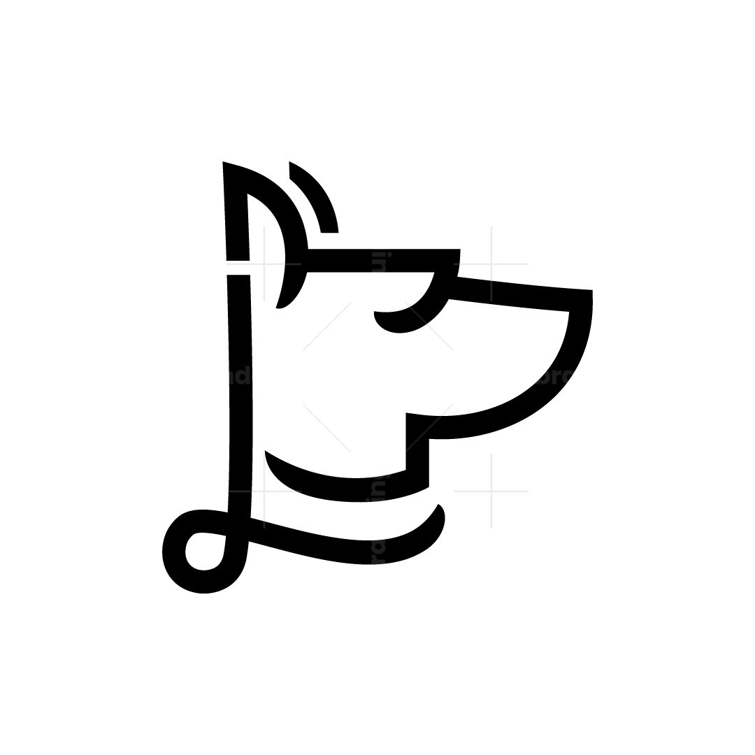 Letter L Dog Logo | Scalebranding
