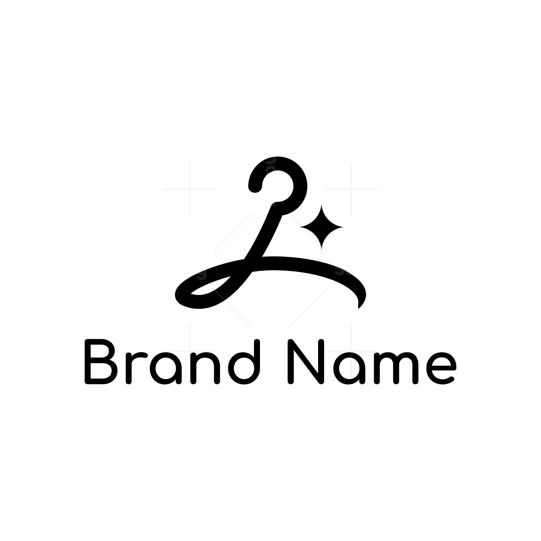 Letter L Hanger Simple Logo | Scalebranding