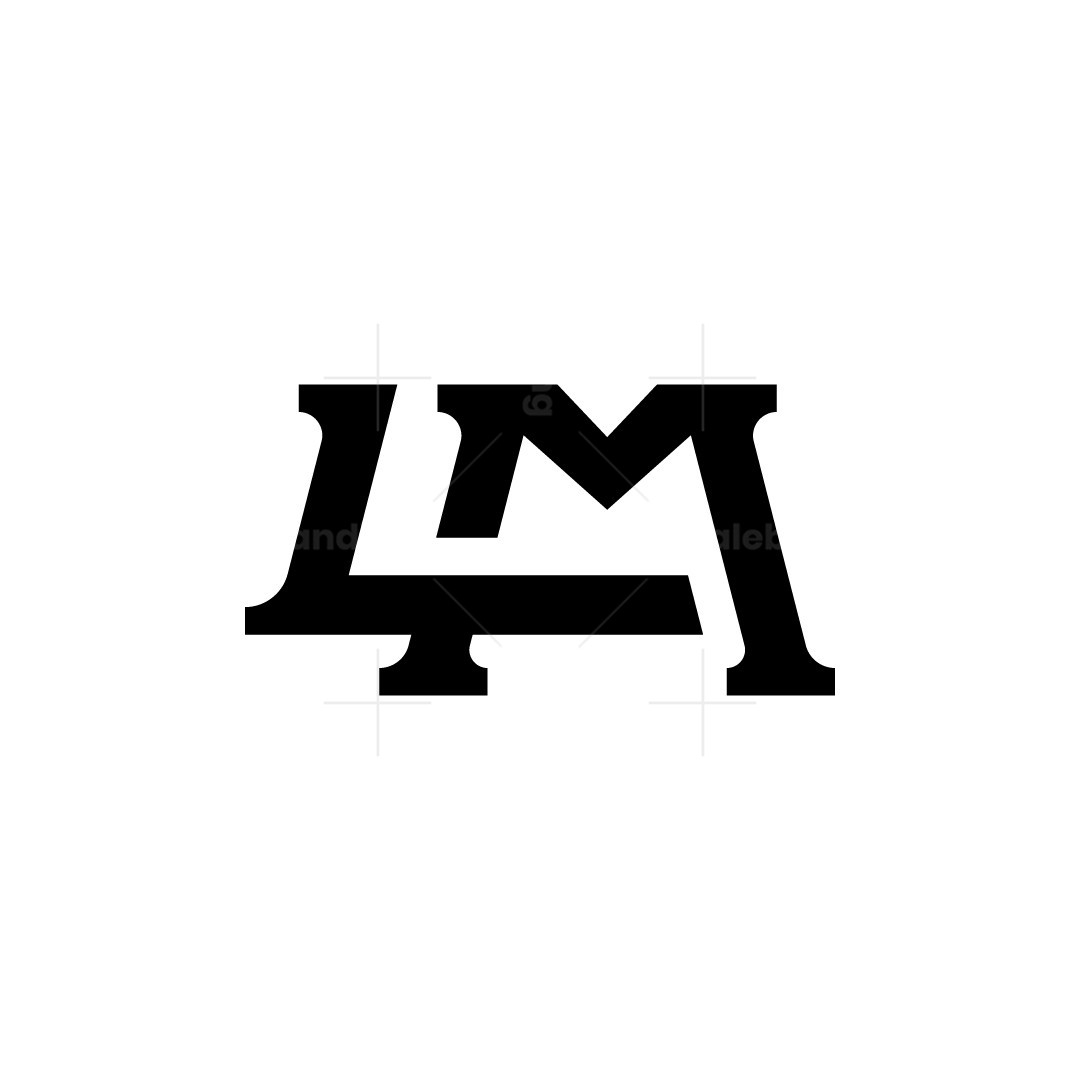 Letter LM or ML Logo | Scalebranding