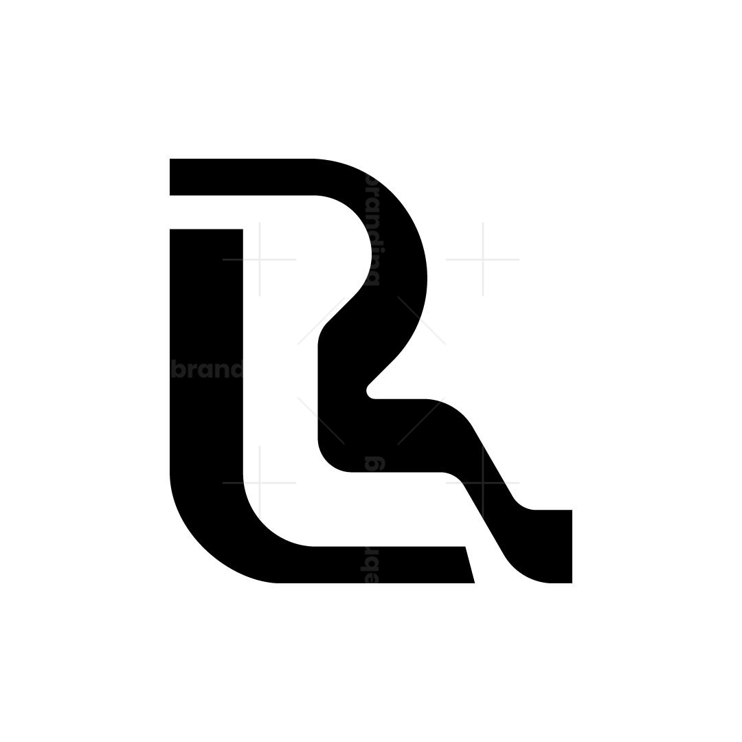 Letter LR or RL Monogram Logo | Scalebranding