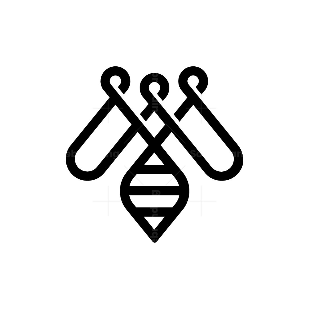 Letter M Bee Logo | Scalebranding