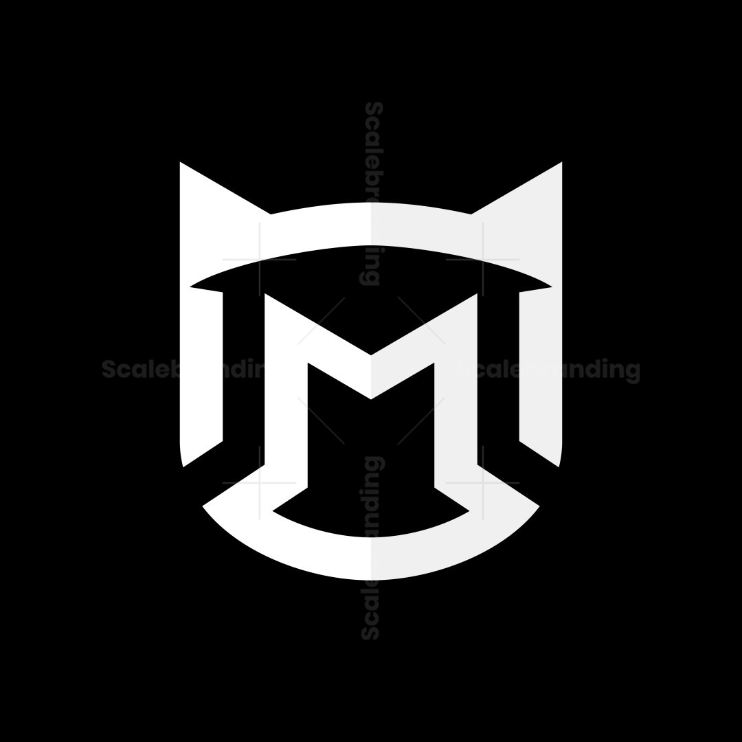 Letter M Cat Logo | Scalebranding