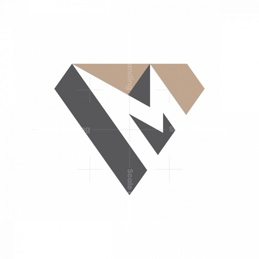 Letter M Diamond Logo | Scalebranding