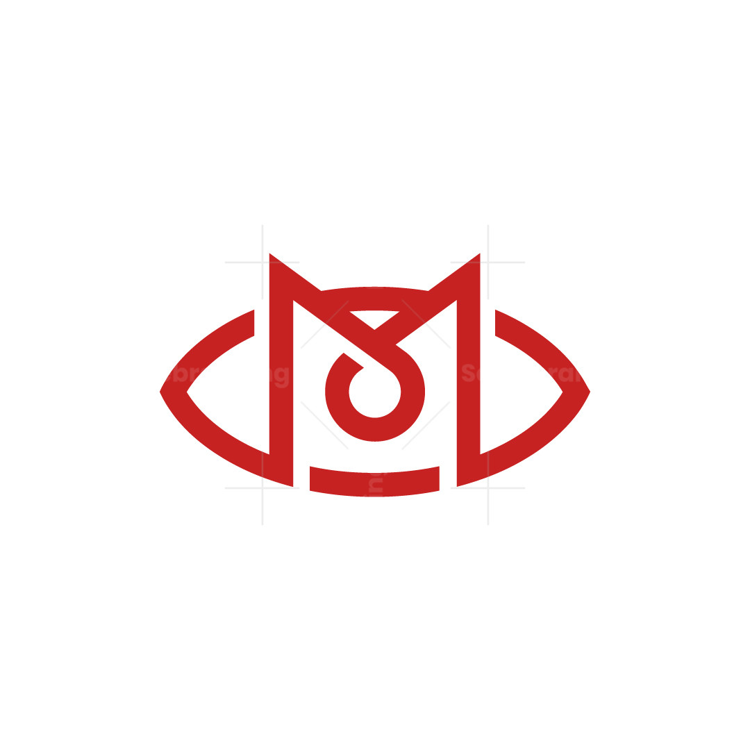 Letter M Eye Logo | Scalebranding
