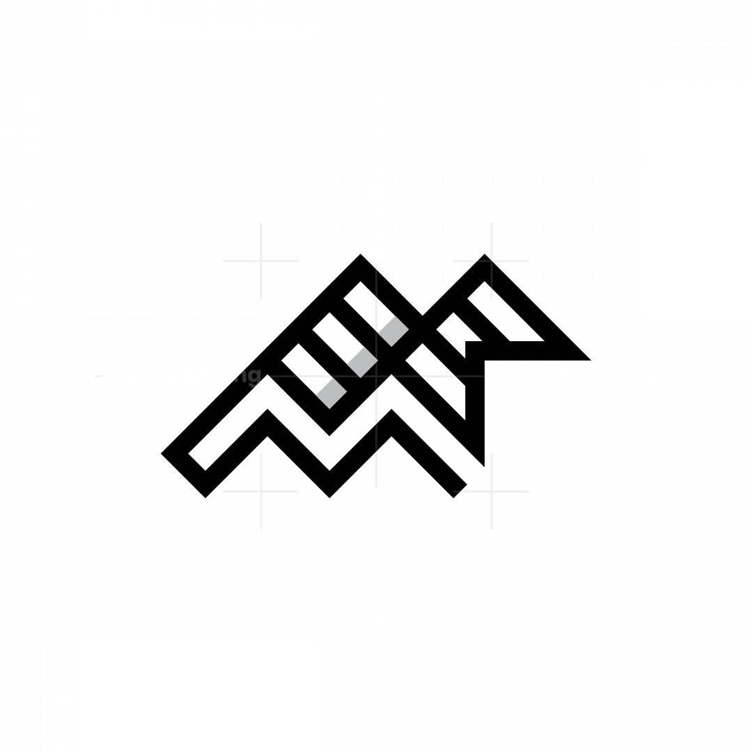 Letter M Flag Logo | Scalebranding