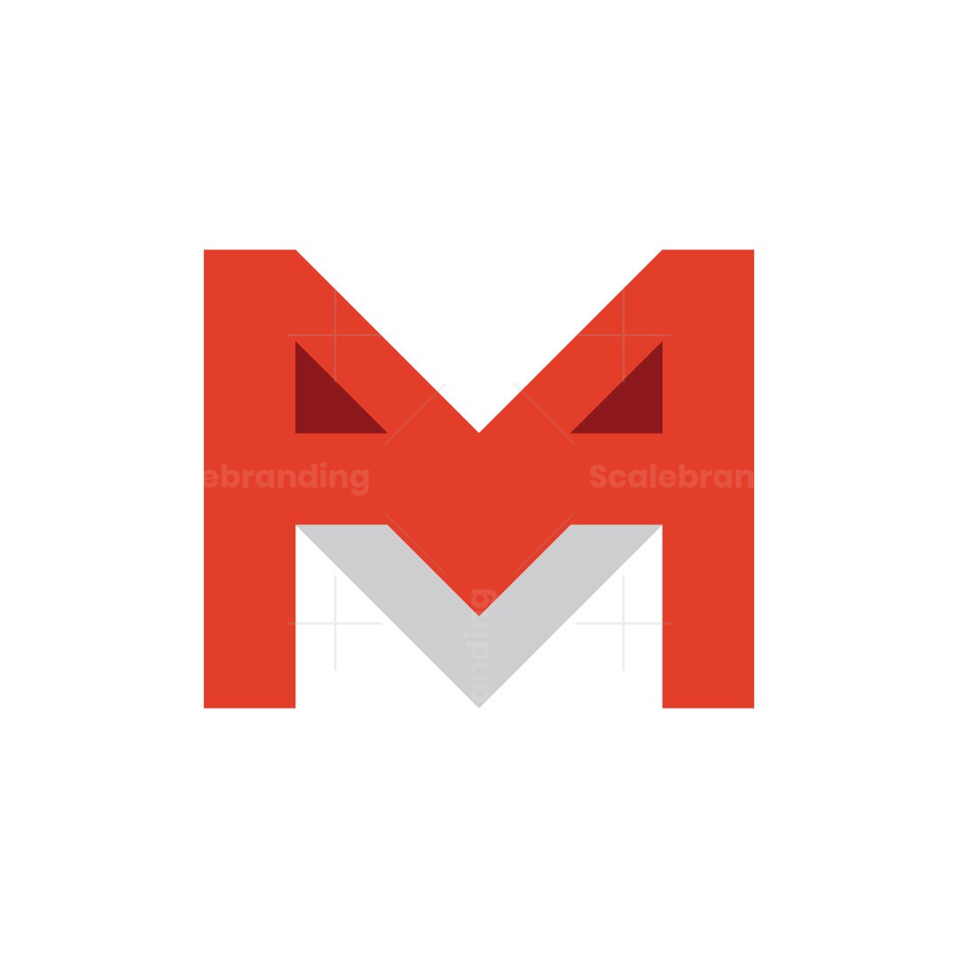 Geometric M Logo Set Of Letter M Logo Design Vector Collection Of