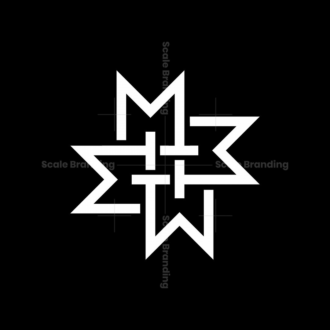 Letter M Hashtag Logo | Scalebranding