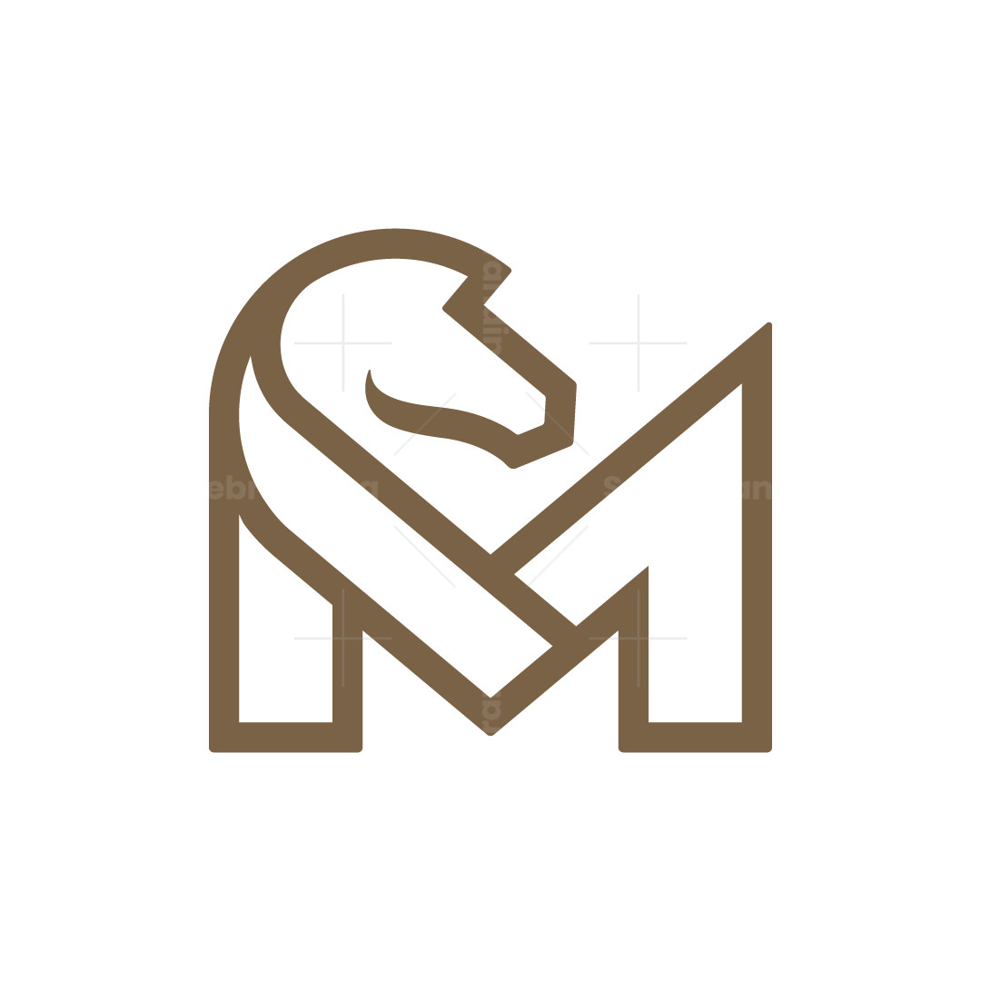 Letter M Horse Logo | Scalebranding