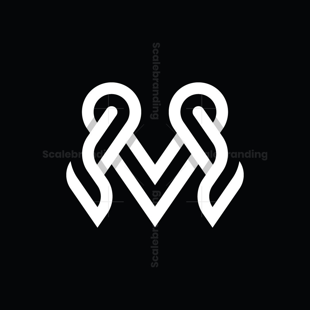 Letter M Knot Logo | Scalebranding