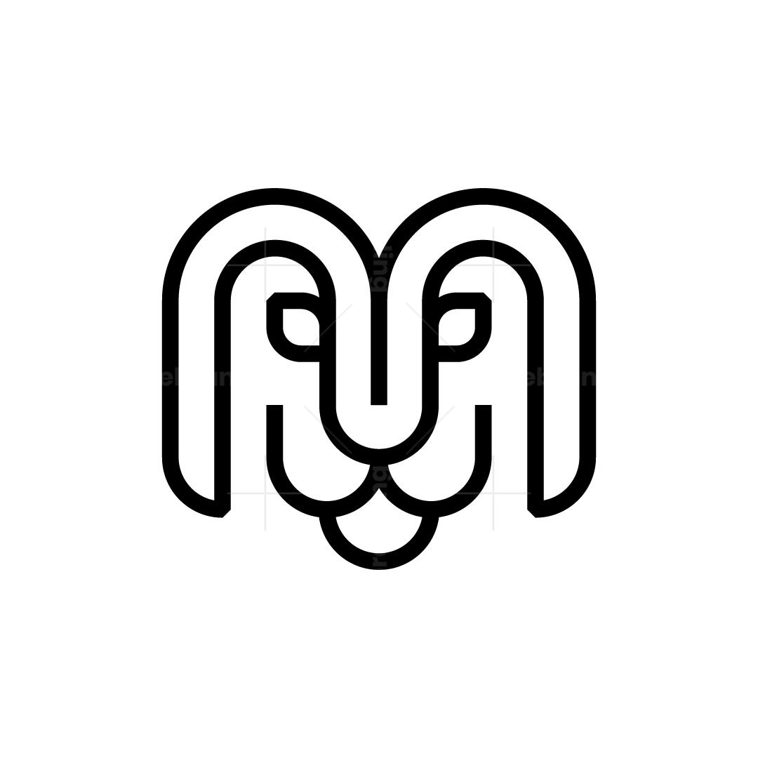 Letter M Lion Logo | Scalebranding
