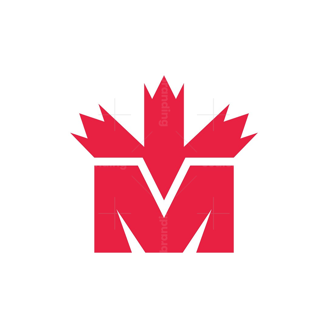 Letter M Maple Logo | Scalebranding