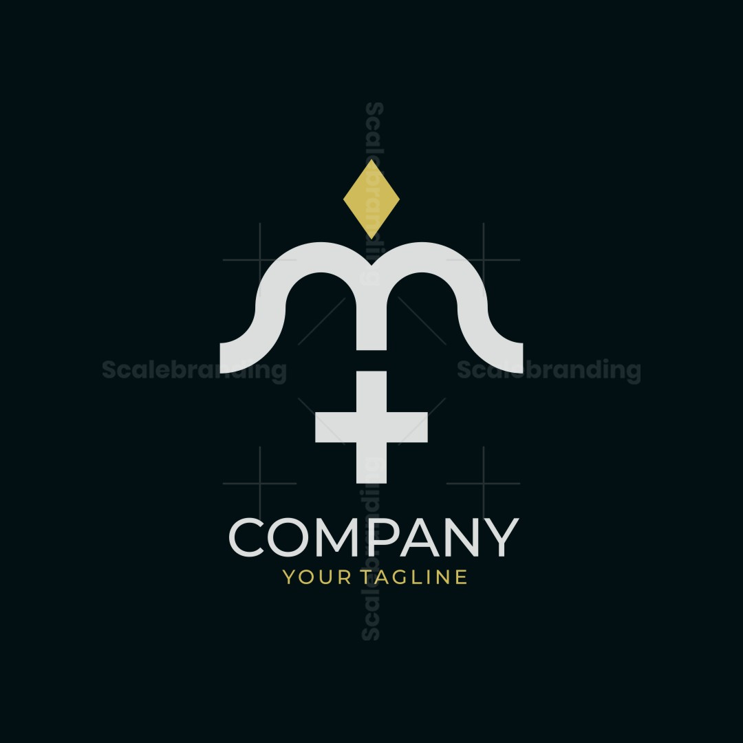 Letter M medical Logo | Scalebranding