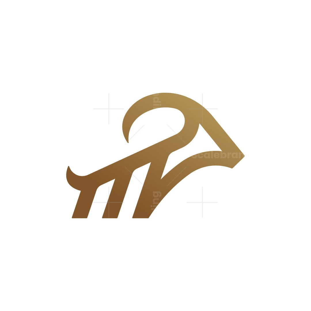 Letter M Ram Logo | Scalebranding
