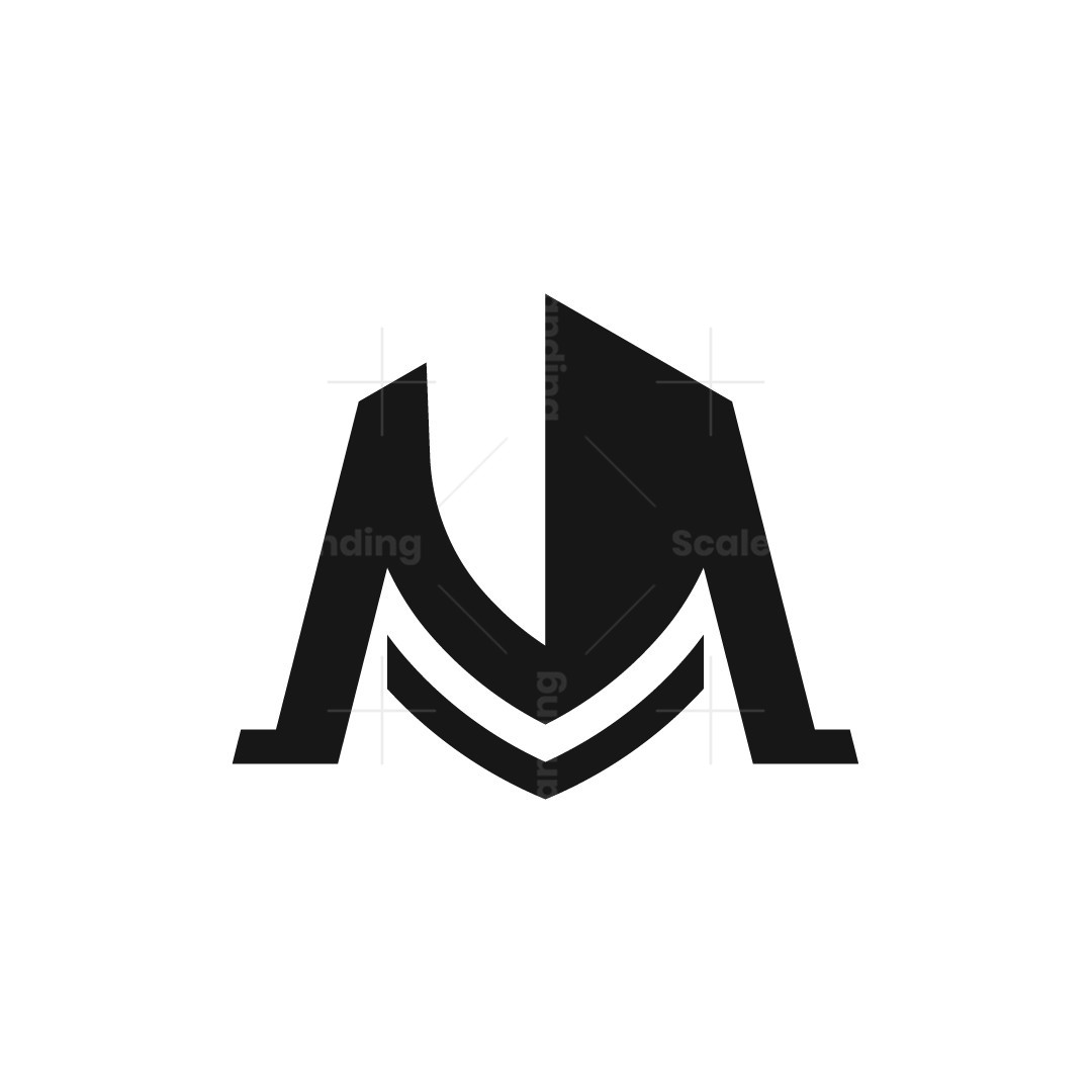 Letter M Shield Logo | Scalebranding