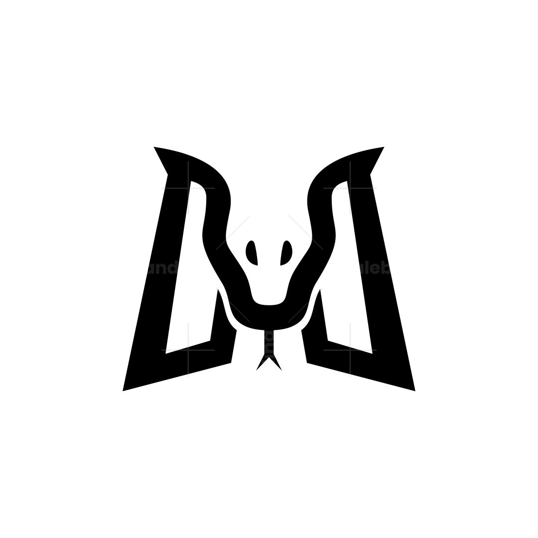 Letter M Snake Logo | Scalebranding
