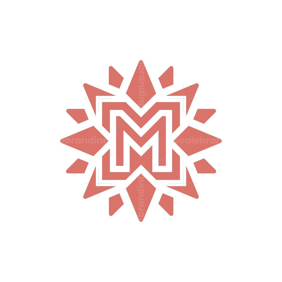 Letter M Sunflower Logo | Scalebranding