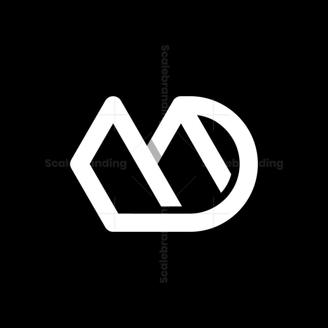 Letter MD Monogram Logo | Scalebranding