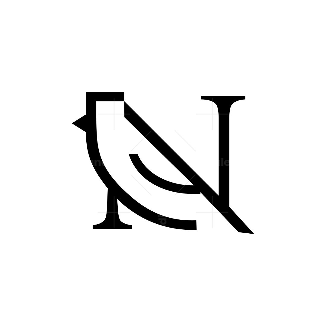 letter N bird Logo | Scalebranding