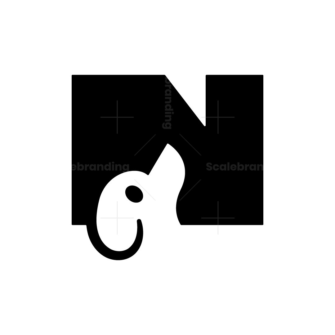 Letter N Dog Logo | Scalebranding