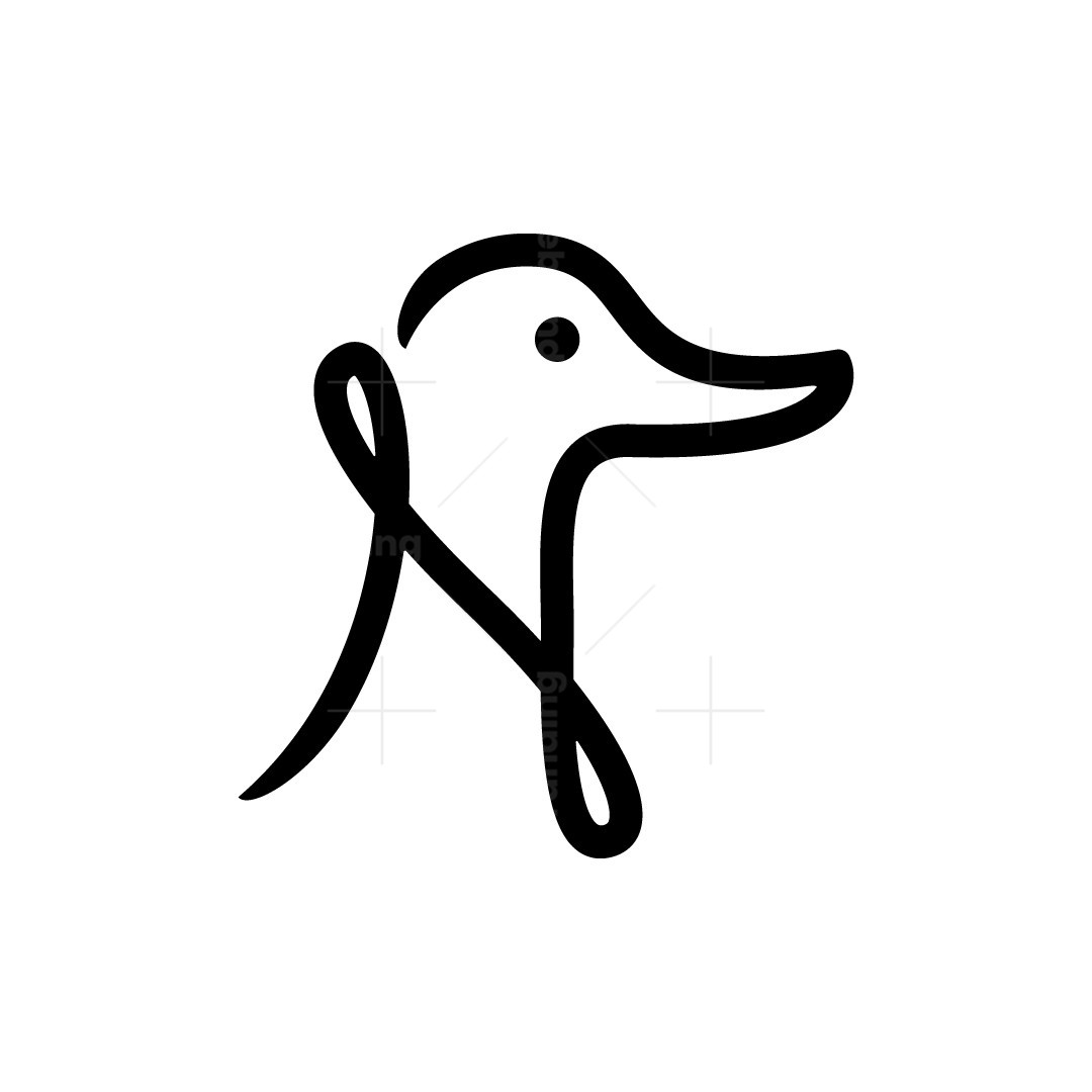 Letter N Duck Logo | Scalebranding